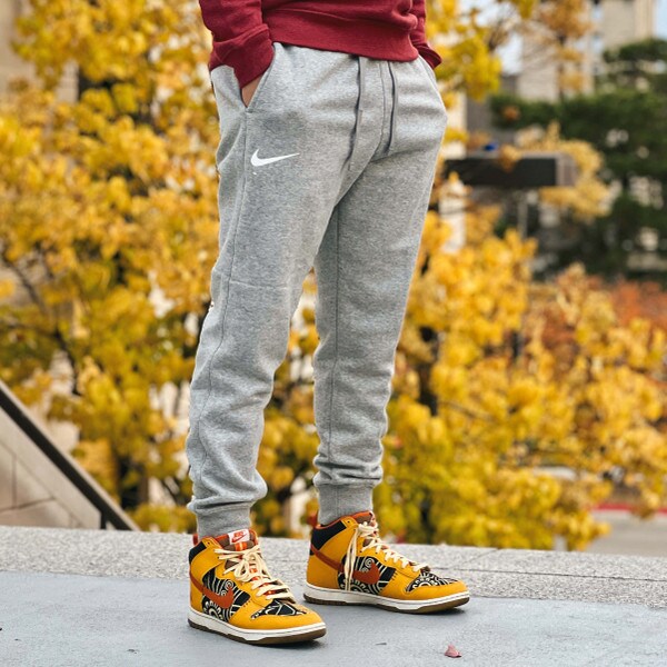 Nike Vintage Walking Cy Gray Fleece Joggers was 79.99